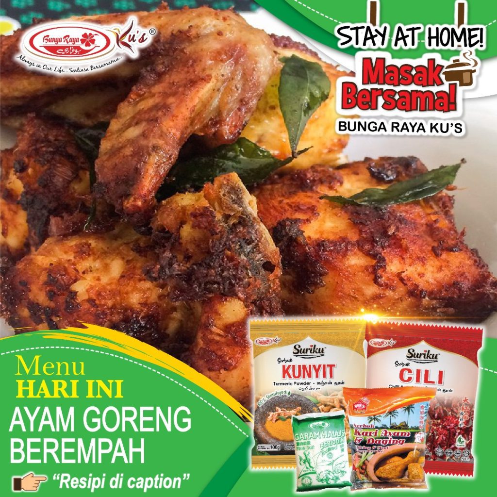 Ayam Goreng Berempah | Spiced Fried Chicken - Baking & Cooking Made ...