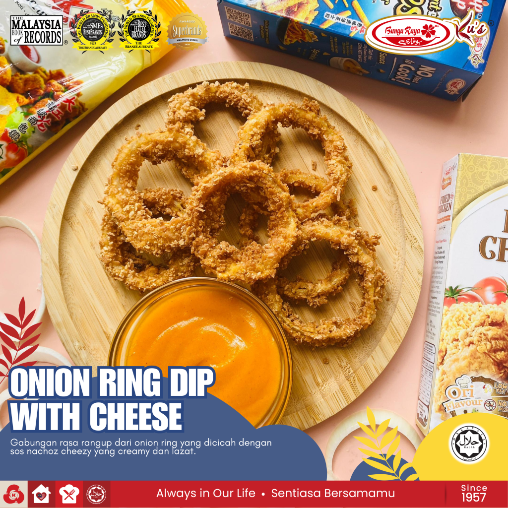 Onion Ring Dip with Cheese - Baking & Cooking Made Easy with BUNGA RAYA ...